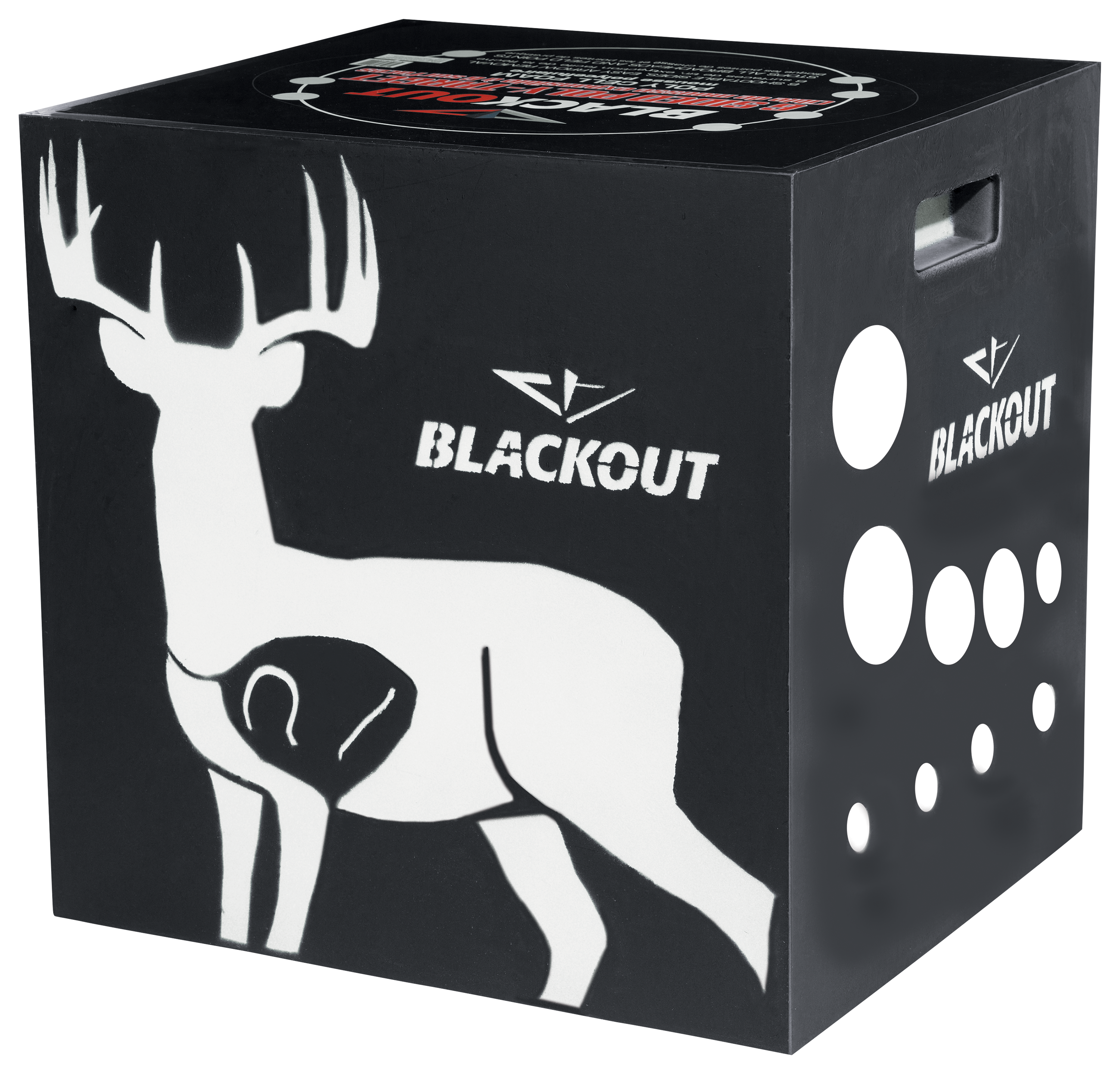 BlackOut 6-Sided Foam Archery Target | Cabela's